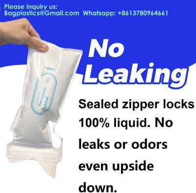China Disposable Urine Bags 700ml Pee Bags for Travel Men Women Unisex 24 Pack for sale