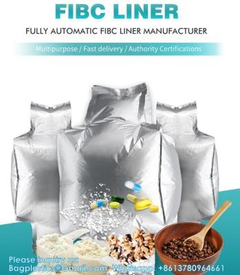 China Aluminum Foil Moisture Proof FIBC Bulk Bag 1000kg 1500kg 2000kg Seed Packaging for sale