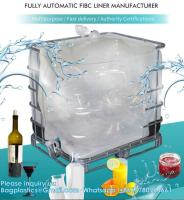 China Transparent Aseptic IBC Tank Plastic Liner Bag 1000L for Liquid Packaging for sale