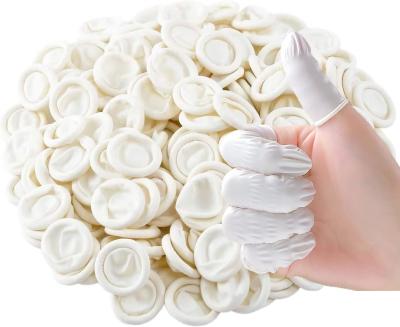 China Disposable Latex Finger Cots 2.36in Medium Anti-Static for Electronic Repair 250 Pcs for sale
