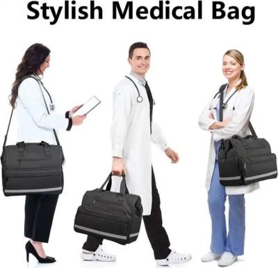 China Large Waterproof Medical Duffel Bag 16.5x9.8x13 inch Portable Doctor Emergency Trauma Bag for sale