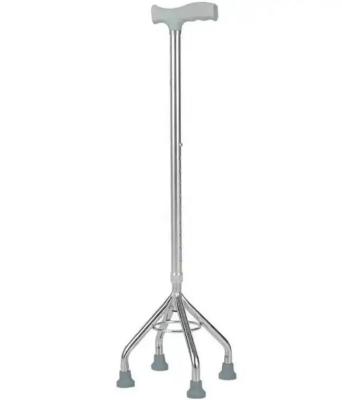 China Adjustable Aluminum Stainless Steel Crutch Walker Mobility Aid 115-135cm Height 74-96.5cm Size for sale