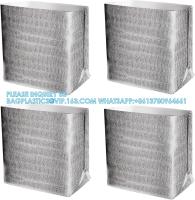 China Reusable Insulation Bags Thermal Box Liners 13x8.5x12 Inch Metalized Foil 6 Pack for Food Shipping for sale