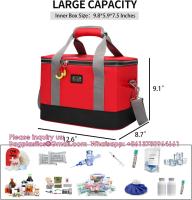 China Medical Cooler Bag Insulated 12.2x8.3x9.1 Inch Portable Freezer Box for Medication Vaccine Storage for sale