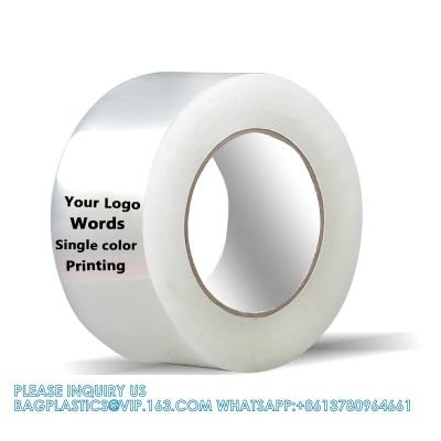 China Custom Printed Decorative Packing Tape 1.77 x 110 yd BOPP Acrylic Adhesive for Box Sealing for sale
