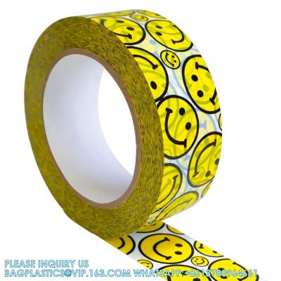 China Custom Logo Clear Packing Tape 1.77 Inch x 390ft BOPP Acrylic Adhesive Shipping Tape for Small Business for sale