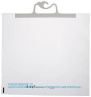 China Clear Plastic Hanging Storage Bags 10-Pack 12x9 Inch Heavy Duty Reusable for Classroom Library Pharmacy for sale