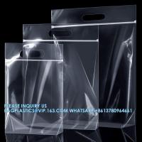 China Plastic Zipper Storage Bags 60 Pack Expandable Bottom with Carry Handle 8 10 12 Inch Transparent for sale