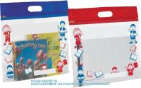 China Extra Large Press and Seal Storage Bags 15x14.5 Inch Metal Slider Zip Bags for Kids Classroom Books for sale