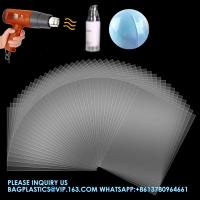China 400 Pcs 4x6 Inches Clear PVC Heat Shrink Wrap Bags for Soap Packaging Gift Sleeve for sale