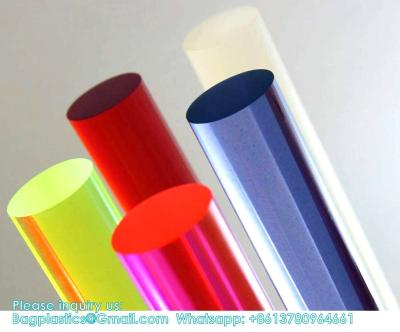 China Clear Acrylic Rods 3mm Diameter Round Dowel Sticks for DIY Crafts Party Decorations for sale