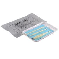 China Disposable Dental Examination Kit 200 Sets per Carton with Mirror Probe Tweezers Bib Mask Tray for sale