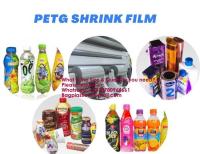 China High Shrinkage Transparent CPET Shrink Film 75 Microns for Bottle Label Printing 200-1520mm Width for sale