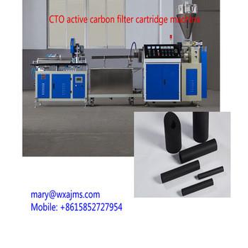 China CTO Active Carbon Filter Cartridge Making Machine 17.25KW 8KW with 50-53 Second Production Speed for Industrial Water Filtration for sale