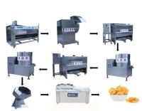 China Automatic Potato Chips Production Line Frozen French Fries Making Machine for sale