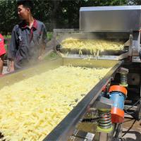 China 45KW French Potato Chips Making Machine For Snack Food Factory for sale