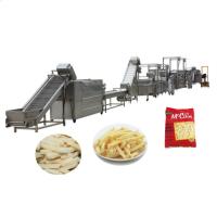 China Fully Automatic Potato Chips Making Machine Multifunctional 45KW 380V 50HZ for sale