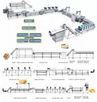 China sweet potato chips french friesmaking machine, potato chips making machine for sale