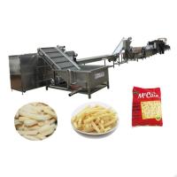 China Electronic French Fries Manufacturing Machine Food Industry Potato Chips Deep Fryer Machine for sale
