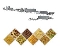 China Commercial Corn Puff Production Line Stainless Steel Corn Puff Extruder Machine for sale