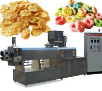 China Automatic Corn Puff Production Line 4500KG 100-500kg/h Stainless Steel Material for sale