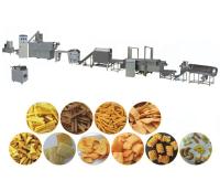 China 1500*2000*3000mm Stainless Steel Corn Puff Production Line High Productivity for sale