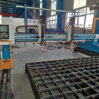 China Automatic CNC Plate Strip Plasma Flame Cutting Machine for Steel Structure Production for sale