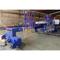 China Customized Automatic Oxy Fuel Cutting Machine Gantry CNC Gas Cutting Machine For Steel Strip for sale
