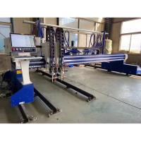 China Multi Head CNC Flame Cutter Gantry Plasma Cutting Machine Stainless Steel for sale