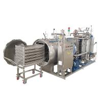 China Semi Automatic Industrial Size Autoclave Horizontal For Food Sterilization for sale