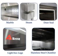 China Pizza Mini Industrial Gas Oven 2.5kw 450*66*168cm For Restaurant for sale
