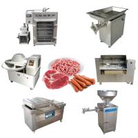 China Commercial Large Scale Sausage Production Line Easy Operation  2100*920*1040mm for sale