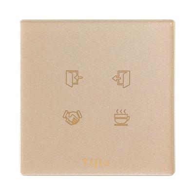 China Control+Voice App Control Touch Screen Mechanic Wall Tuya Switch Tuya Smart Zigbee Switch No Neutral No Capacitor for sale