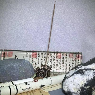 China Hainan Worm-leaf Natural Agarwood Incense Sticks 10g Tube | Pure Guangdong Agarwood | Chemical-Free for sale