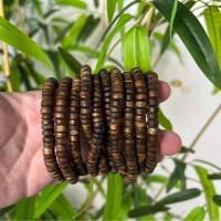 China Hainan Agarwood Bracelet 8mm x 22 Beads - Natural Qinan Wood Handmade Incense Jewelry with Custom Sizes 4-20mm for sale