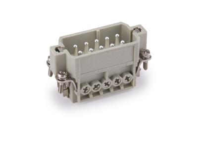 China HA-010-M 10 Pin connector screw terminal connector, Industrial heavy duty connector IP65 protection degree for sale