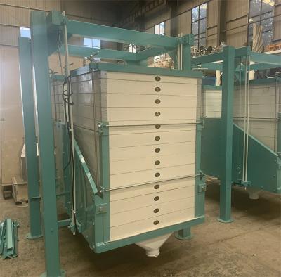 China Double Bin Plansifter for Wheat/Maize/Corn Flour mill, Wheat corn Flour Mill sieve, powder Sifter for sale