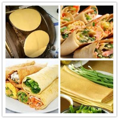 China Pancake making machine, automatic crepes making machine ,roti machine for sale