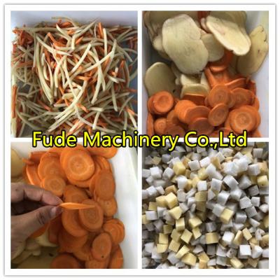 China Onion/potato/carrot/ginger/lemon Slicing Machine/cut Into Slice Cube Shred for sale