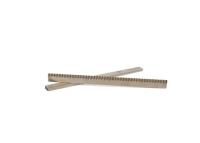 China Packaging Machinery Zig Zag Blade 130mm Long for Cutting Snack Food Bags M2 Steel for sale