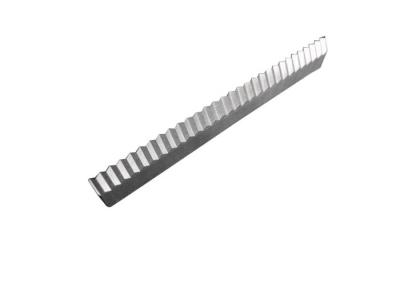China Extreme Angle Zig Zag Blade HRC 62-65 Hardness 1.5mm Thickness for Plastic Film Cutting for sale