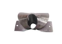 China SUS316 Round Tube Forming Shoulder 3 Sides Seal for Vertical Packaging Machine Spare Parts 25 Days Lead Time for sale