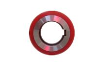 China Rubber Bonded Spacer Round Cutter Blade Rotary Slitter Blades for Metal Coil Processing Lines D2 HSS for sale