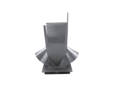 China Oval Tube Forming Collar SUS 304 Film Width 120mm for VFFS Packaging Machine for sale