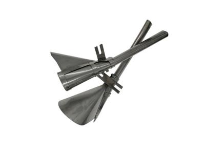 China 80 mm Liquid Stick Bag Former 3 Side Seal for Vertical Packing Machine SUS304 for sale