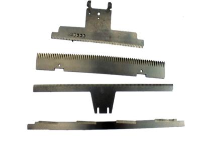 China Serrated Zig Zag Blade , Packaging Machine Blades High Cutting Efficiency for sale