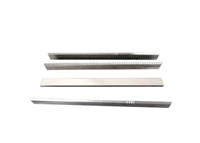 China Zig Zag Industrial Knife Blades HRC60-80 Hardness for Flow Wrapping Machine for sale