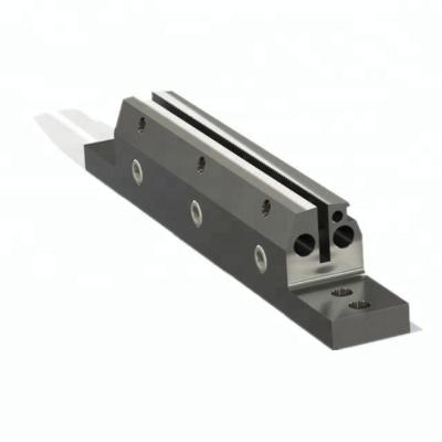China Carbon Steel Packaging Machine Sealing Jaws Acid Resistant 200mm Length for sale