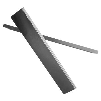 China Industrial HSS Zig Zag Cutting Blade for Food Processing Machine 200mm for sale