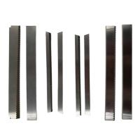 China Flow Wrapping Anvils Zig Zag Cut Off  Blade , Industrial Cutting Blades For Packing Machine for sale